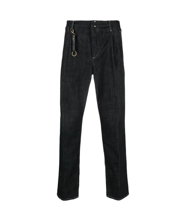 Incotex Straight-leg Pleat-detail Jeans