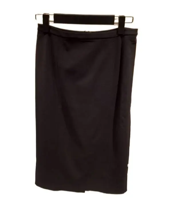 Max Mara Slit Skirt - Black