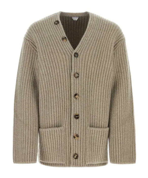 Bottega Veneta Ribbed Cardigan - No