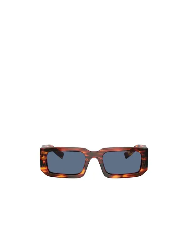 Prada Rectangular Frame Sunglasses - Blue