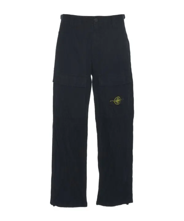 Stone Island Cargo Pants With Logo Patch