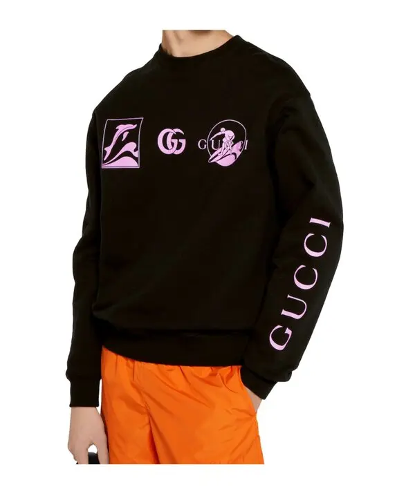 Gucci Printed Cotton Sweatshirt