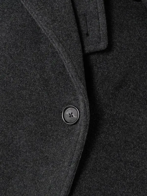 TOTEME Double-breasted Tailored Coat - Black