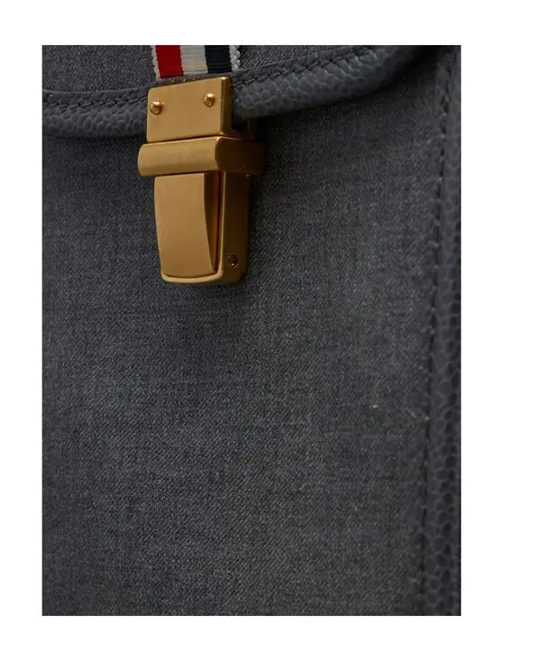 Thom Browne Twill Phone Holder Crossbody Bag