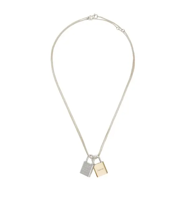 Our Legacy Riddle Padlock Necklace - Yellow