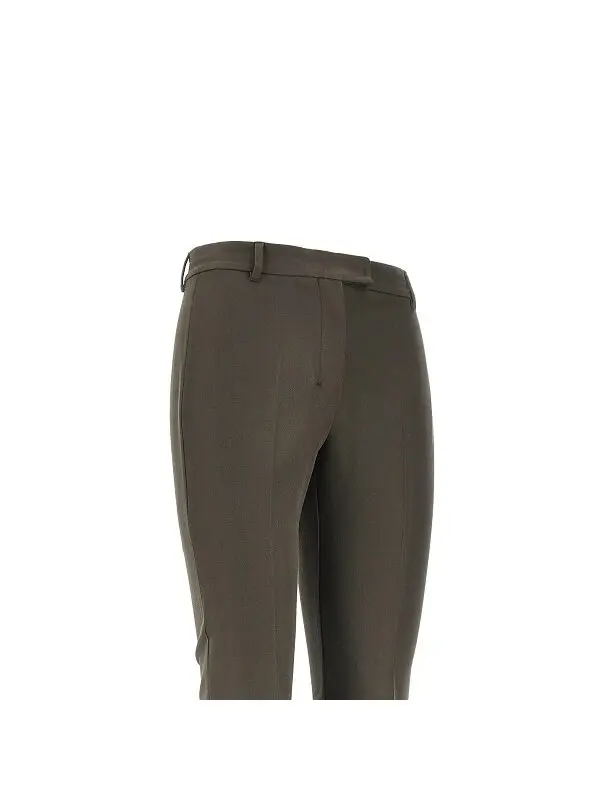 Max Mara Fatina Pleated Trousers - Medium Grey