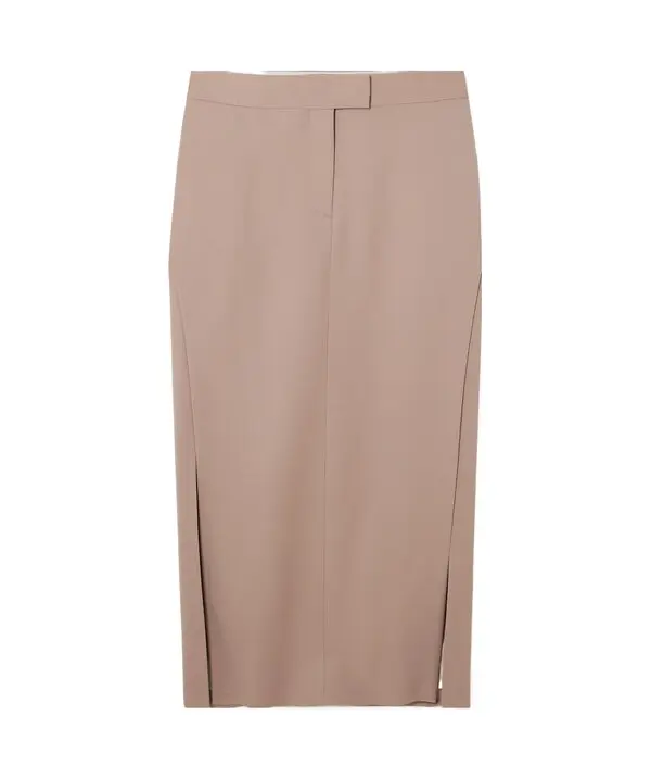 Attico High Slit Skirt