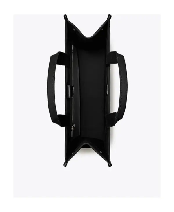 Tory Burch Ella Double T Logo Detailed Tote Bag - Black
