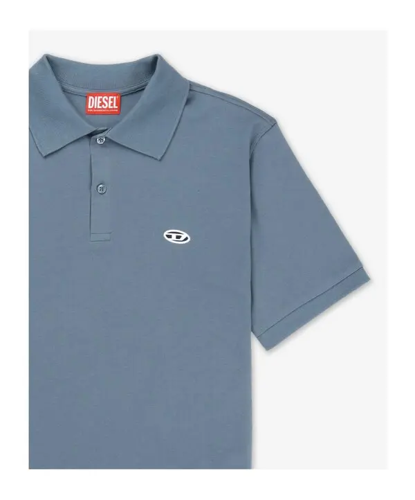 DIESEL® T-rejust-doval-pj Logo Patch Polo Shirt