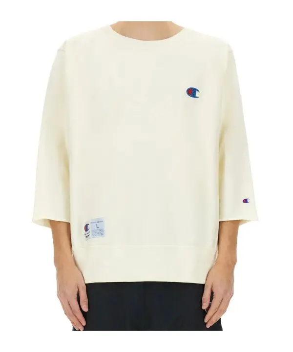 Undercover X Champion Collaboration Sweater - Ivory