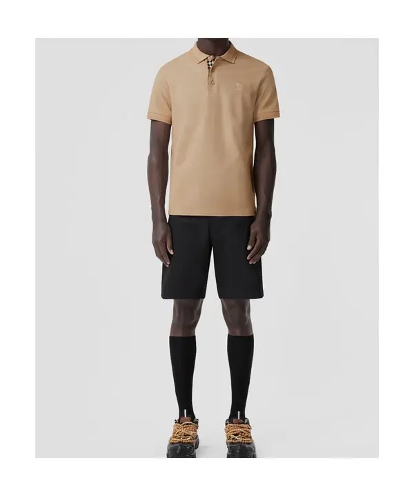 Burberry Logo Embroidered Polo Shirt