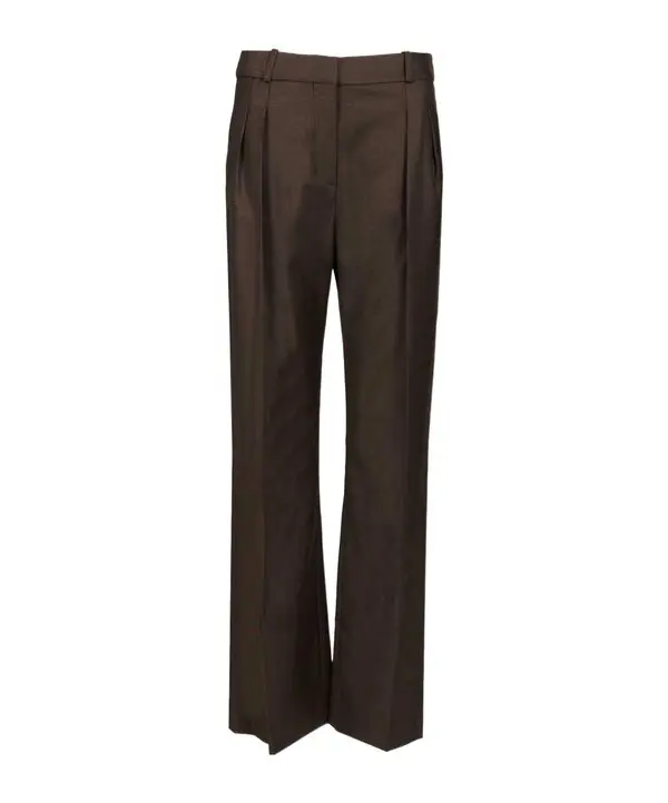 LOULOU STUDIO Coll Straight-leg Trousers