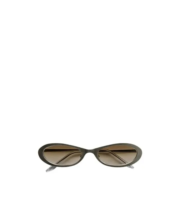 Our Legacy Tad Oval Metal Sunglasses - Multicolor
