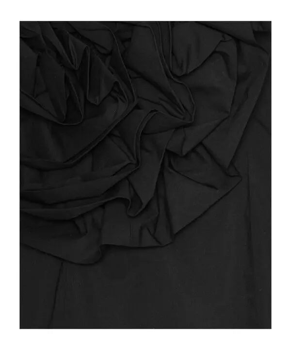 ROTATE BY BIRGER CHRISTENSEN Asymmetric Ruffle Dress