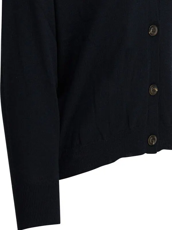 Soeur V-neck Button-fastening Cardigan - Black