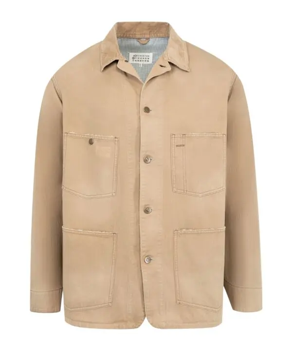 MAISON MARGIELA Denim Jacket - Nude