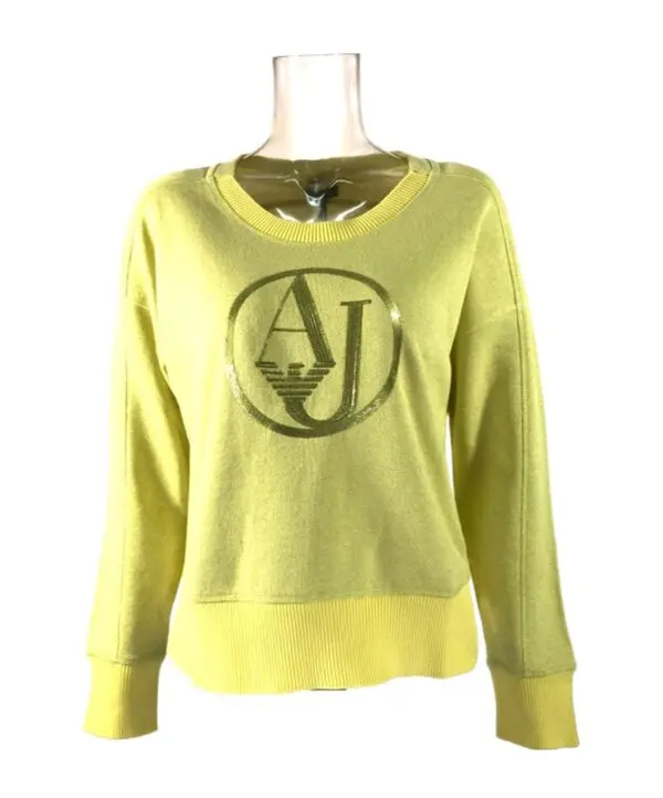 Emporio Armani Round-neck Long-sleeved Sweater