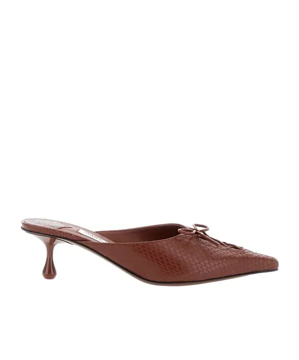 JIMMY CHOO Pointed Toe Slingback High Heel Sandals