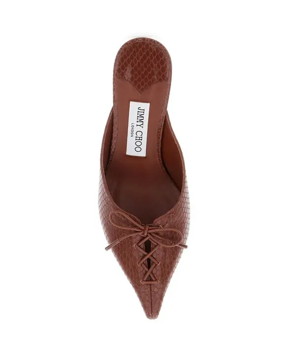 JIMMY CHOO Pointed Toe Slingback High Heel Sandals