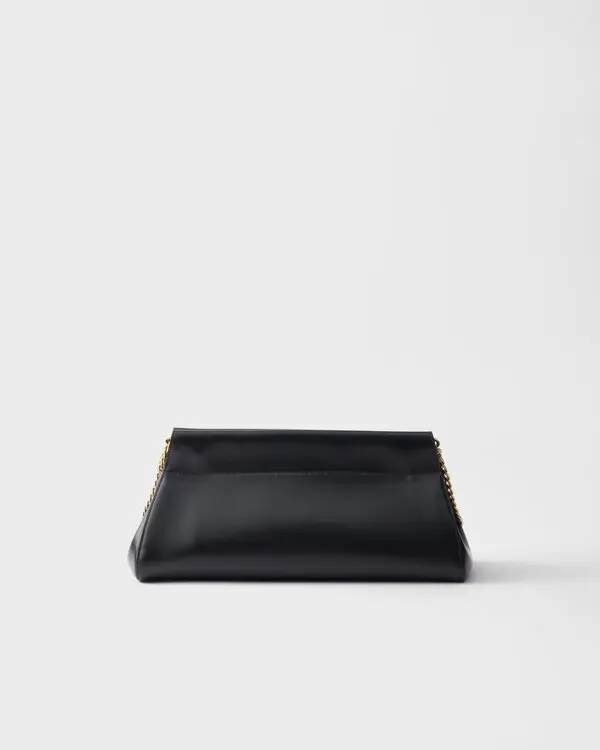 Prada Enchaîné Medium Leather Bag With Chain Straps