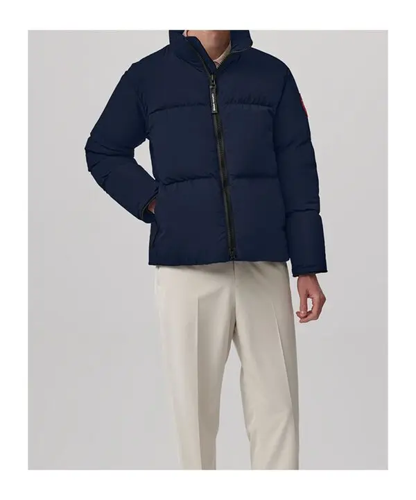 Canada Goose Lawrence Zip-up Padded Parka - Navy