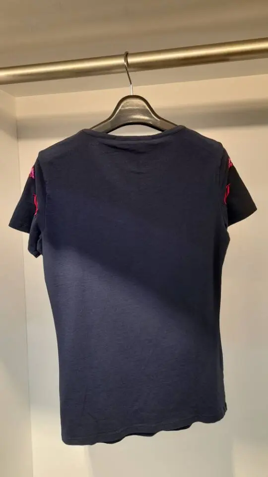 Sportmax Short-sleeved T-shirt With Lip Print - Black