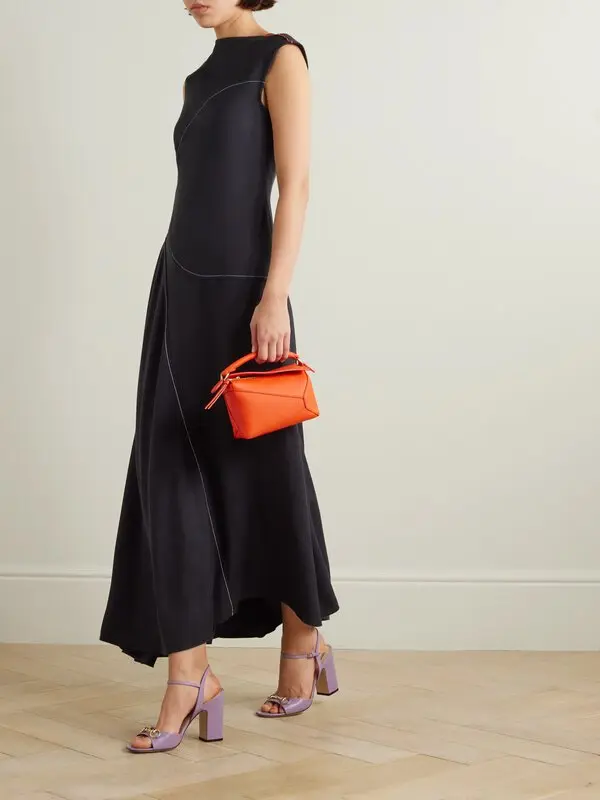 Victoria Beckham Sleeveless Asymmetrical Dress