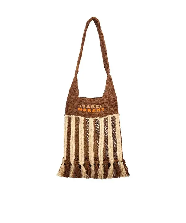 Isabel Marant Étoile Praia Small Shoulder Bag - Brown