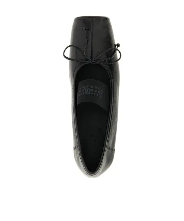 MAISON MARGIELA Ballerina Flats With Bow Detailing