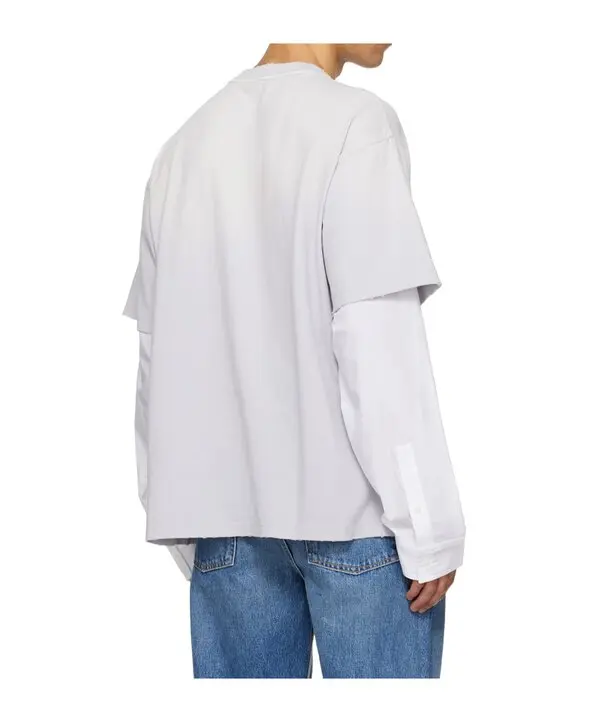 Acne Studios Layered Logo T-shirt