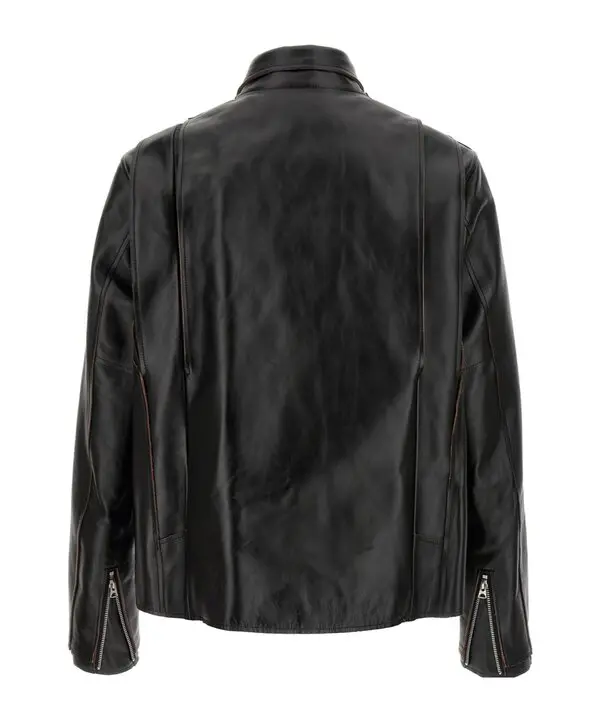 Sacai Leather Biker Jacket