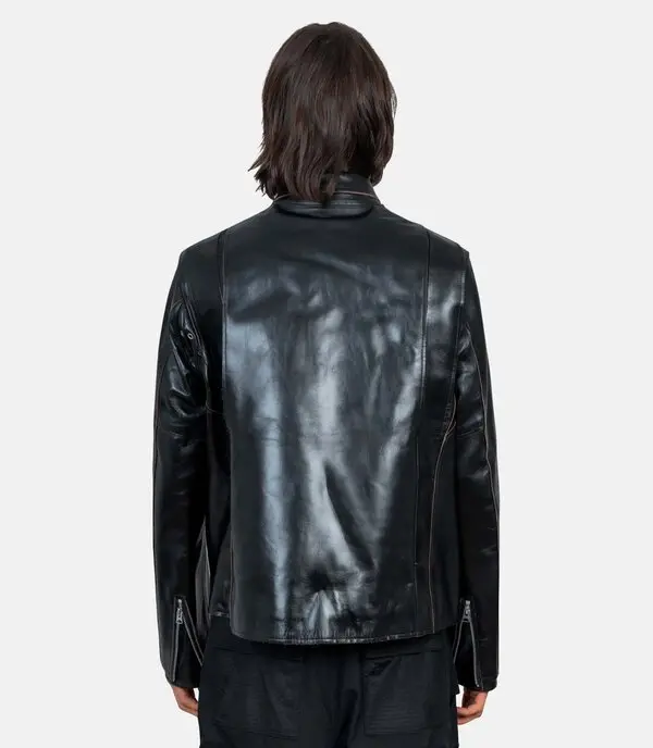 Sacai Leather Biker Jacket