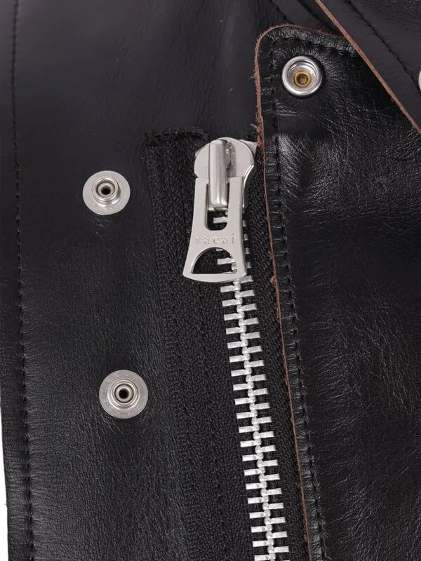 Sacai Leather Biker Jacket