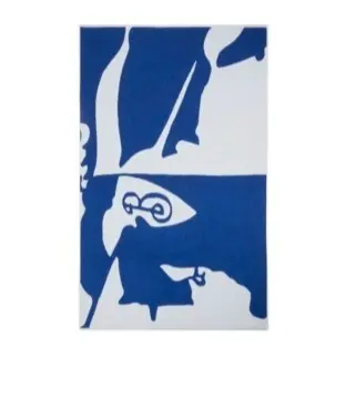 Burberry Ekd Logo Intarsia-knit Bath Towel
