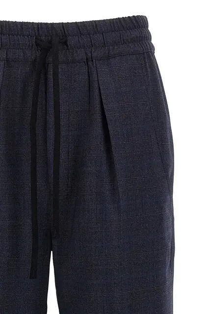 Isabel Marant Étoile Priska Checked Stretch-wool Trousers