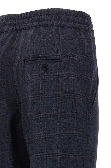Isabel Marant Étoile Priska Checked Stretch-wool Trousers