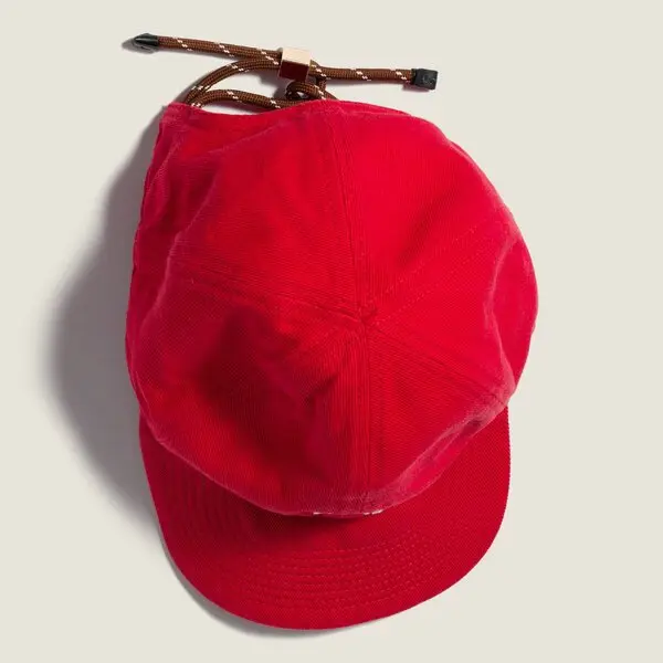 Miu Miu Embroidered Logo Baseball Cap - Red