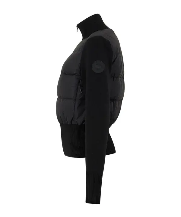 Canada Goose Hybridge Zip-up Jacket With Quilted Front