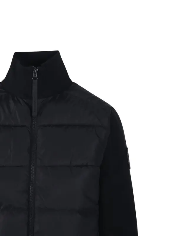 Canada Goose Hybridge Zip-up Jacket With Quilted Front