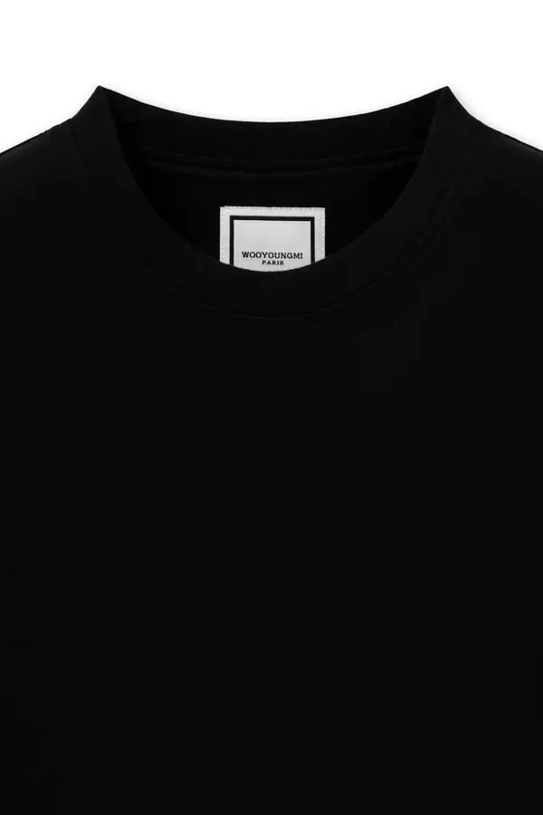 WOOYOUNGMI Logo Patch Floral T-shirt
