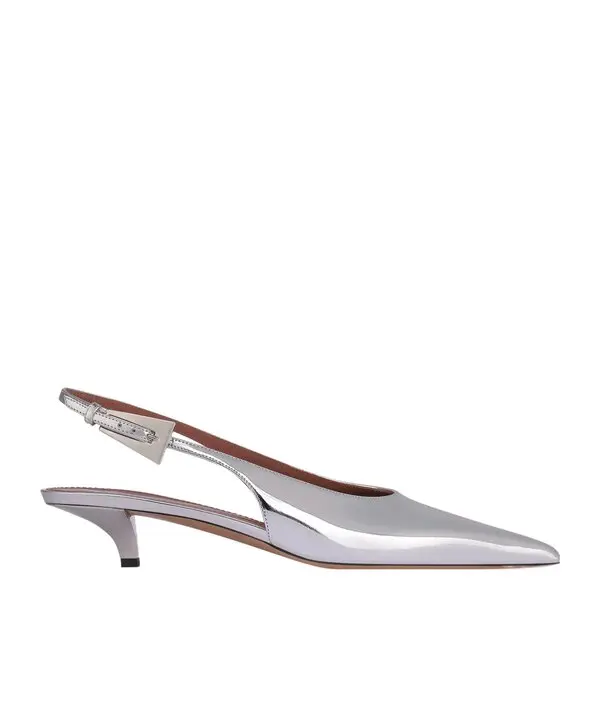 Paris Texas 35mm Slingback Pointed-toe Pumps