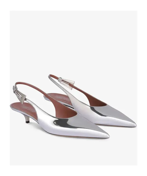 Paris Texas 35mm Slingback Pointed-toe Pumps