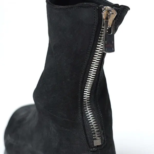 Guidi Back Zipper Ankle Boots