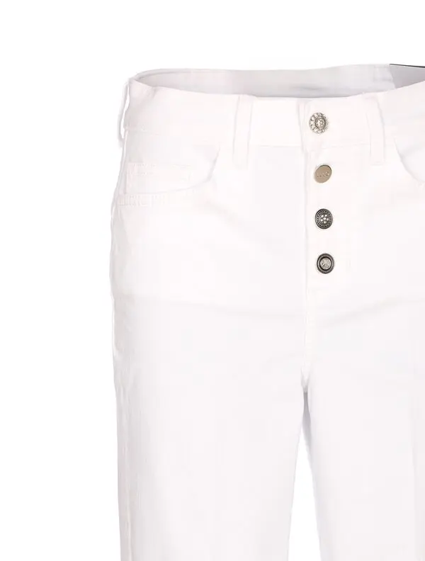 Liu Jo High-waist Wide Leg Jeans - White