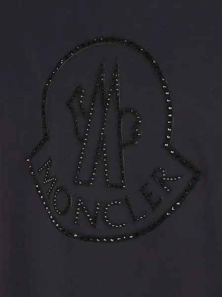 Moncler Logo Patch Crewneck T-shirt