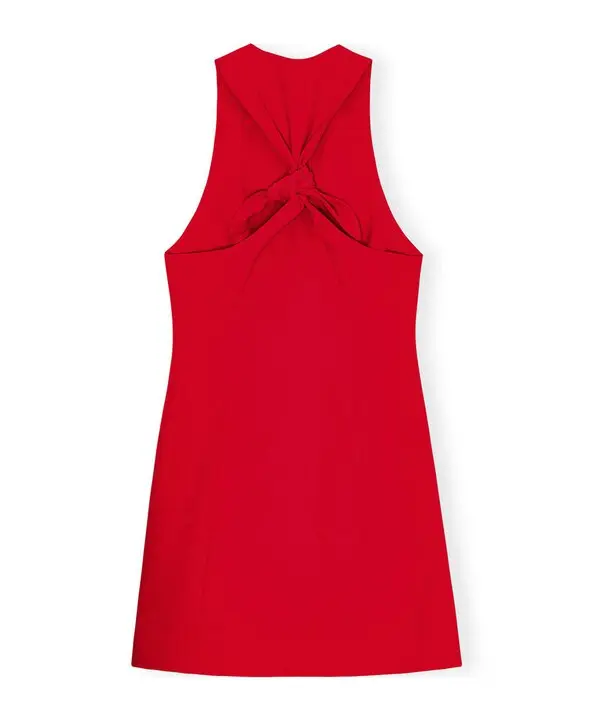 GANNI Twill Suiting Mini Dress