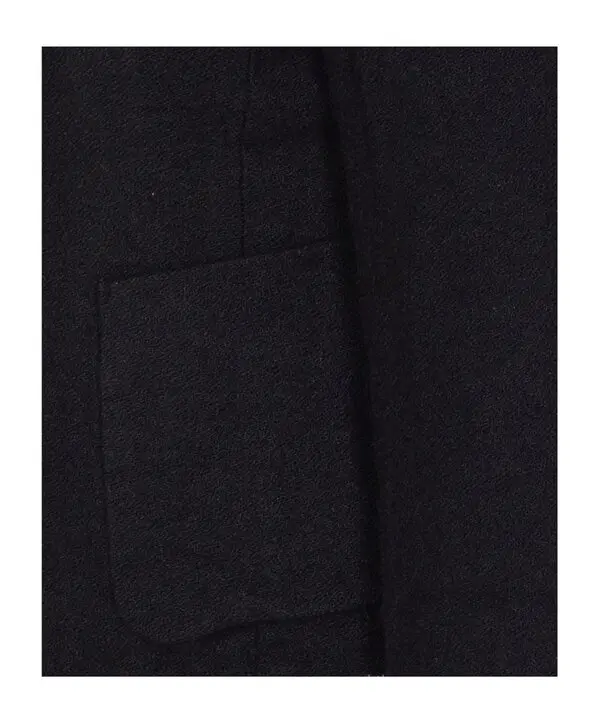 UMA WANG Long Sleeve Casual Jacket With Fringed Edges