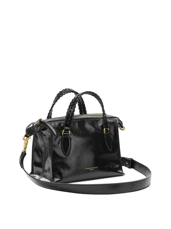 GIANNI CHIARINI Double-handled Shoulder Bag With Adjustable Strap