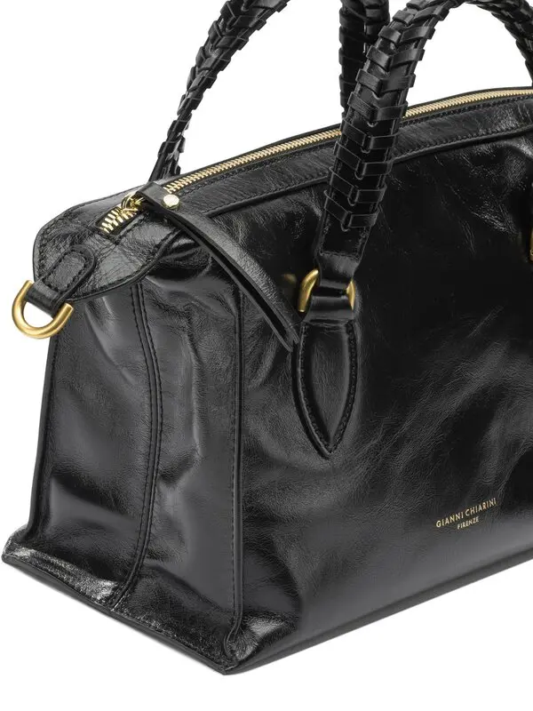 GIANNI CHIARINI Double-handled Shoulder Bag With Adjustable Strap