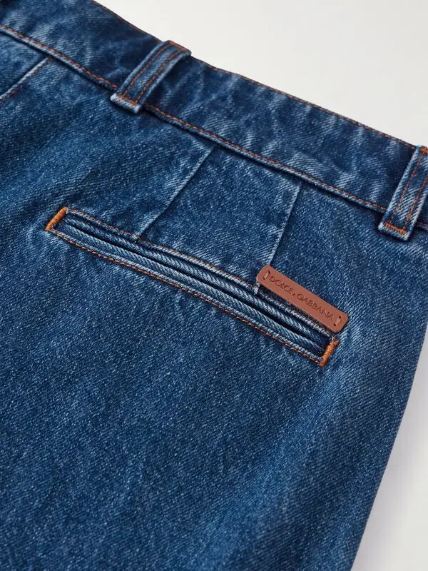 Dolce & Gabbana High-waisted Wide-leg Jeans